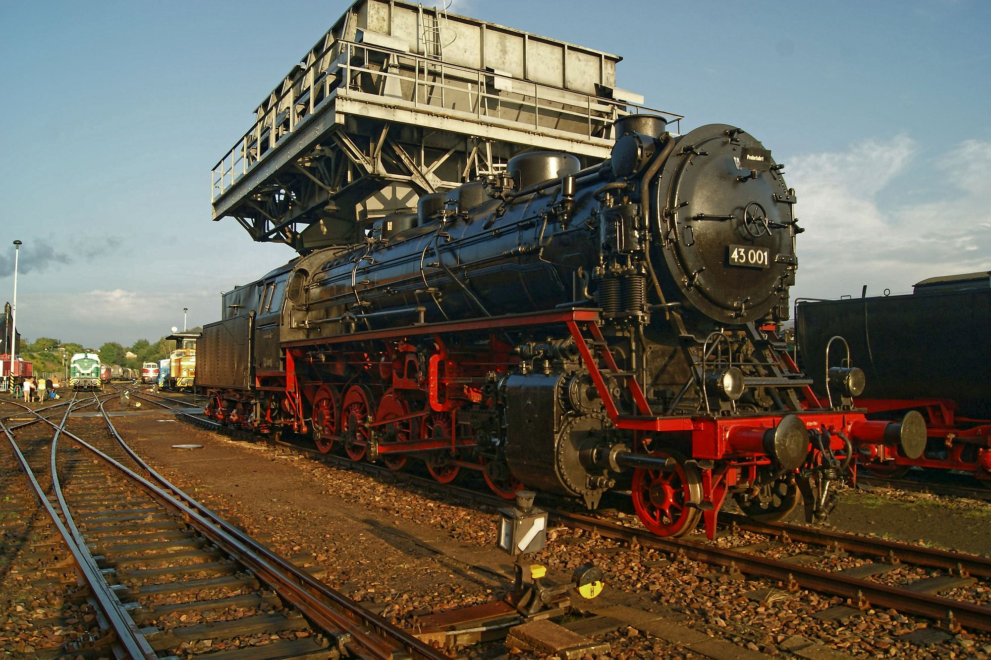 Dampflok 43 001 - Sächsisches Eisenbahnmuseum Chemnitz-Hilbersdorf e. V.